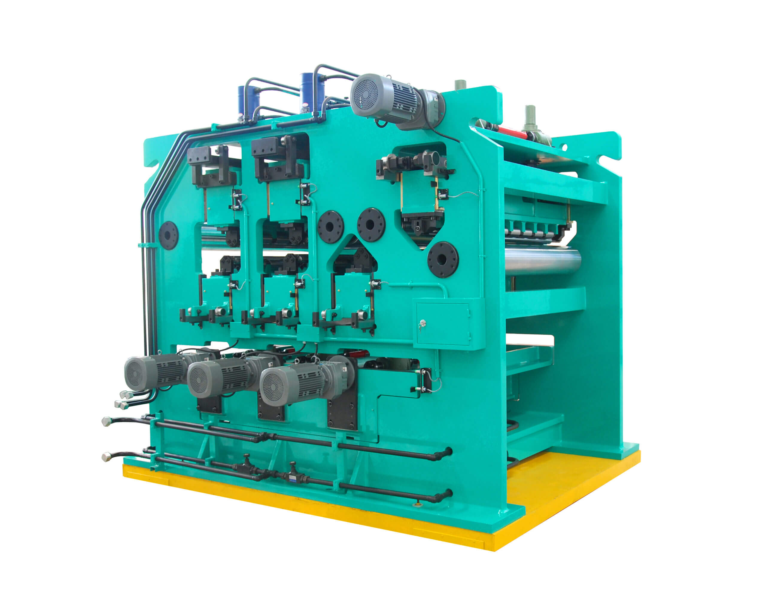 Tension leveller with two bending and two levelling in galvanizing line ...