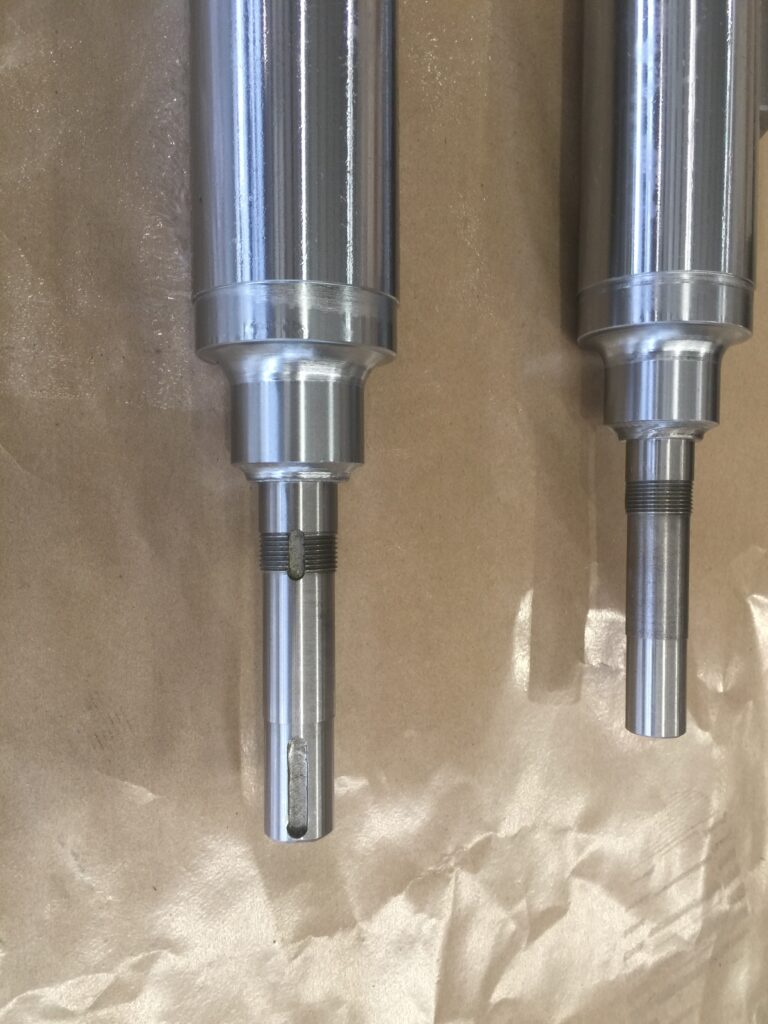 Work Roll of 30mm dia. better use in Tension Leveler with chrome plated