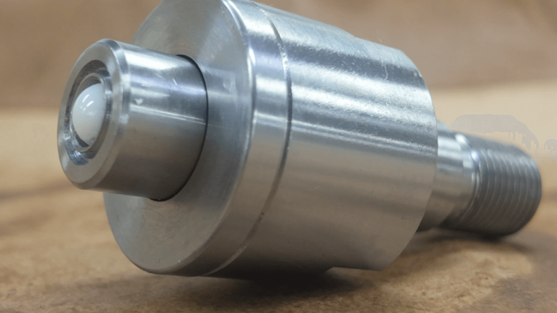 Roll end support with Ceramic beads assembled in the work roll 29*51